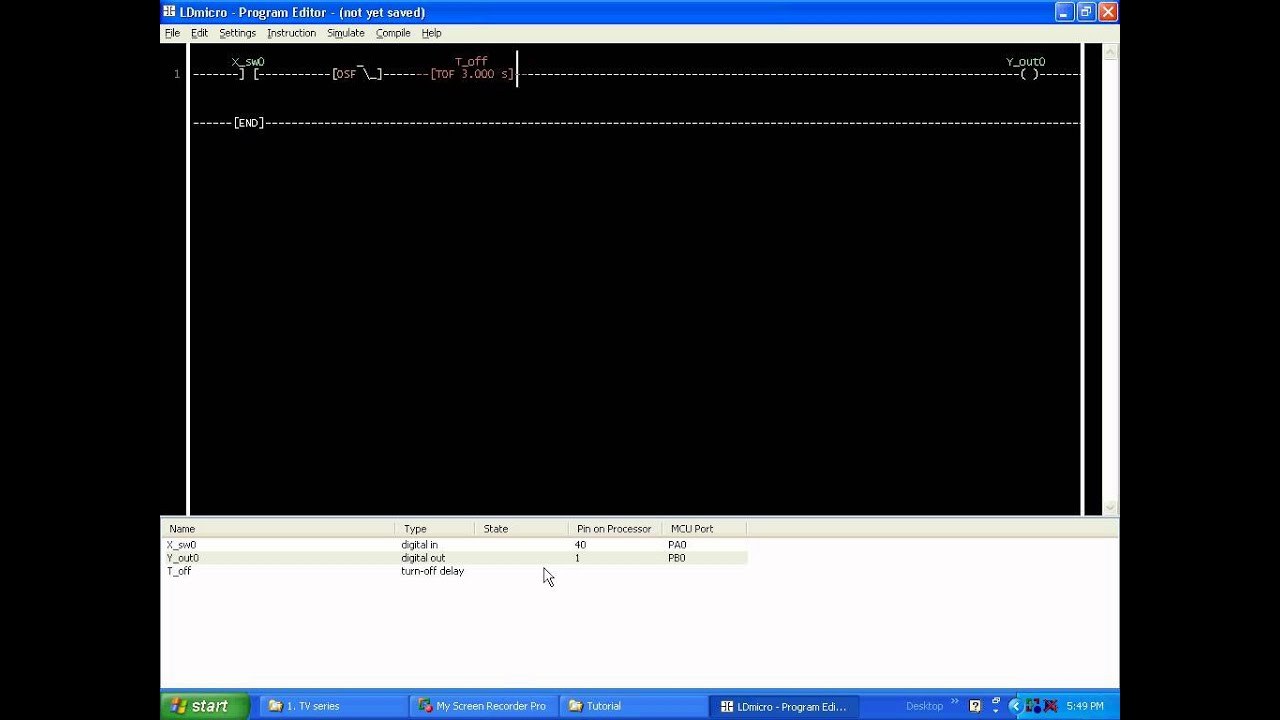 Tutorial PLC full (fungsi osf dan osr) - YouTube