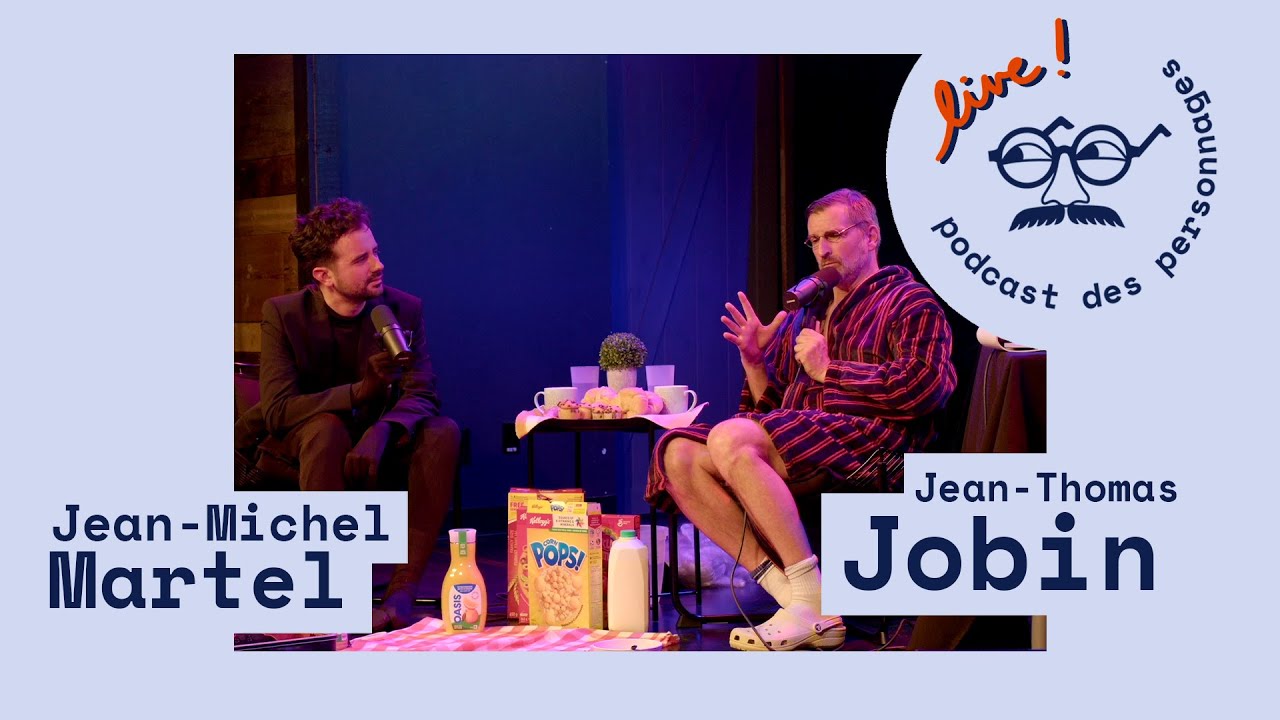 Le podcast des personnages #62 (LIVE) - Michel le déjeuneur (JT Jobin ...