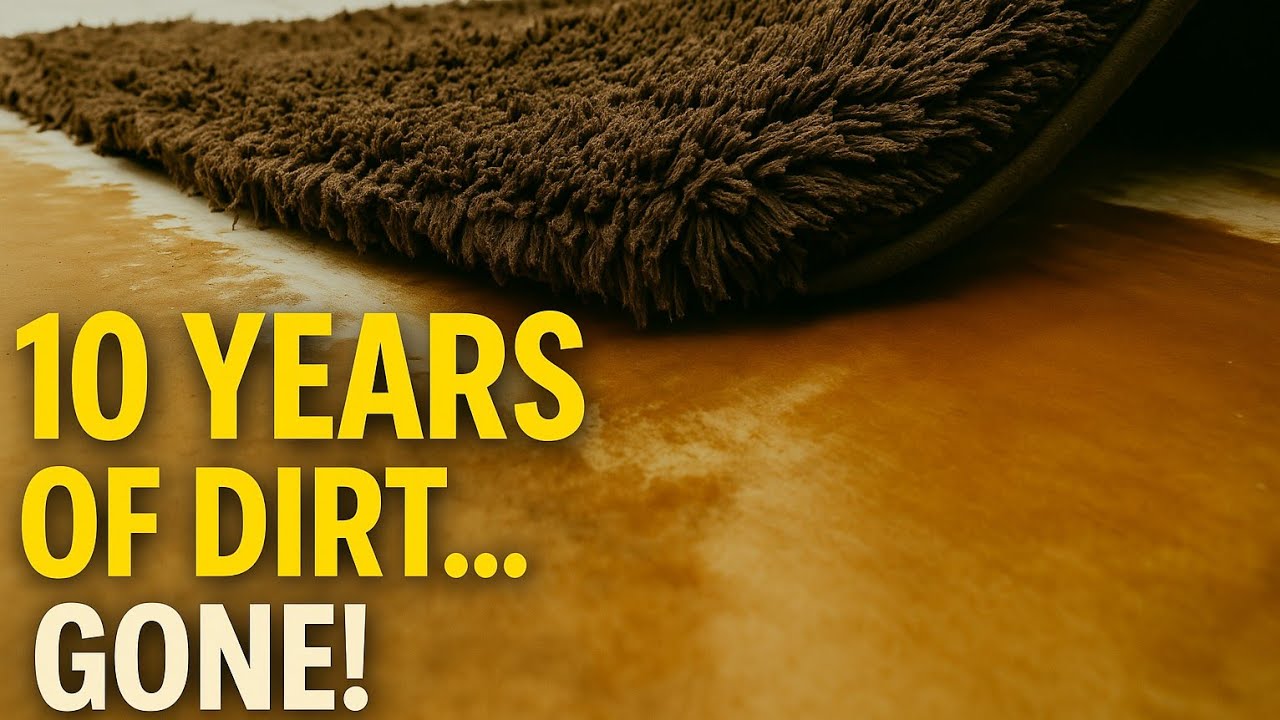 Super Satisfying Dirty Rug Cleaning | Full Deep Wash - YouTube
