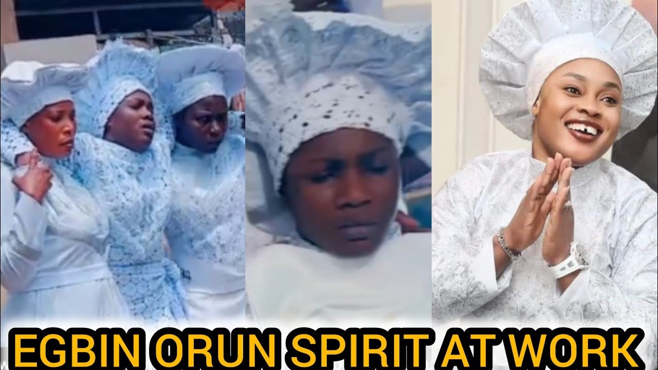 Egbin Spirit! Egbin Orun' Sister Descend From 3 Days Spiritual Journey ...