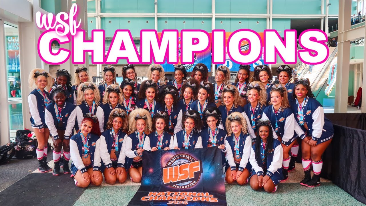 WSF CHAMPIONS 2025: lady jags cheer competition - YouTube