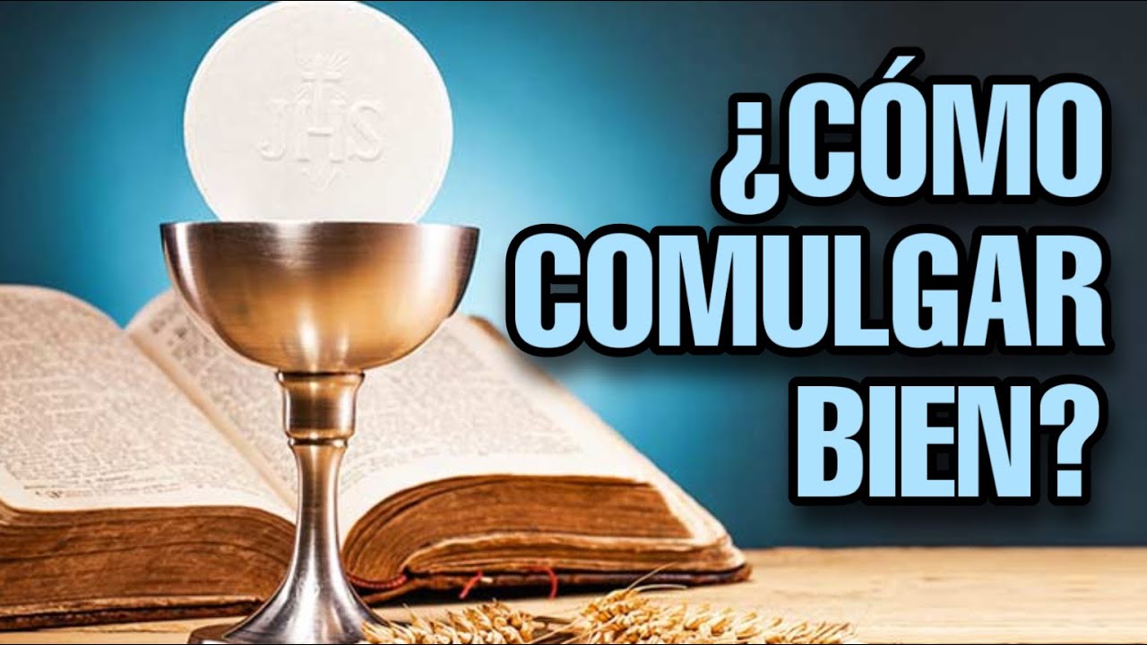 ¿CÓMO COMULGAR BIEN? (CATEQUESIS SANTA MISA 3/3 -PARA NIÑOS-) - YouTube