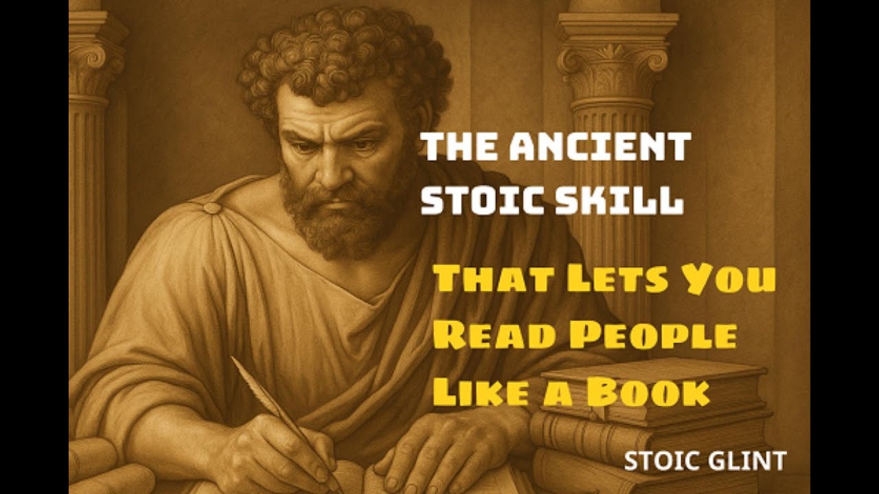The Ancient Stoic Skill That Lets You Read People Like a Book - YouTube