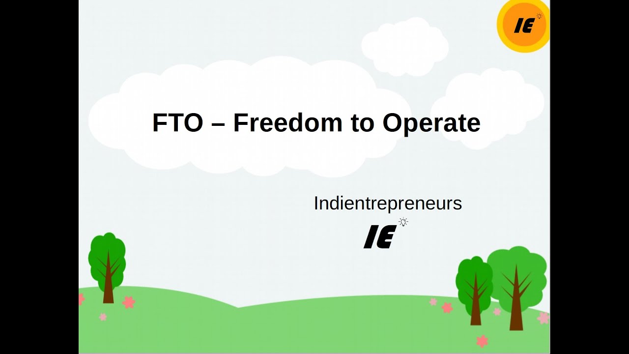 FTO - Freedom To Operate analysis - YouTube