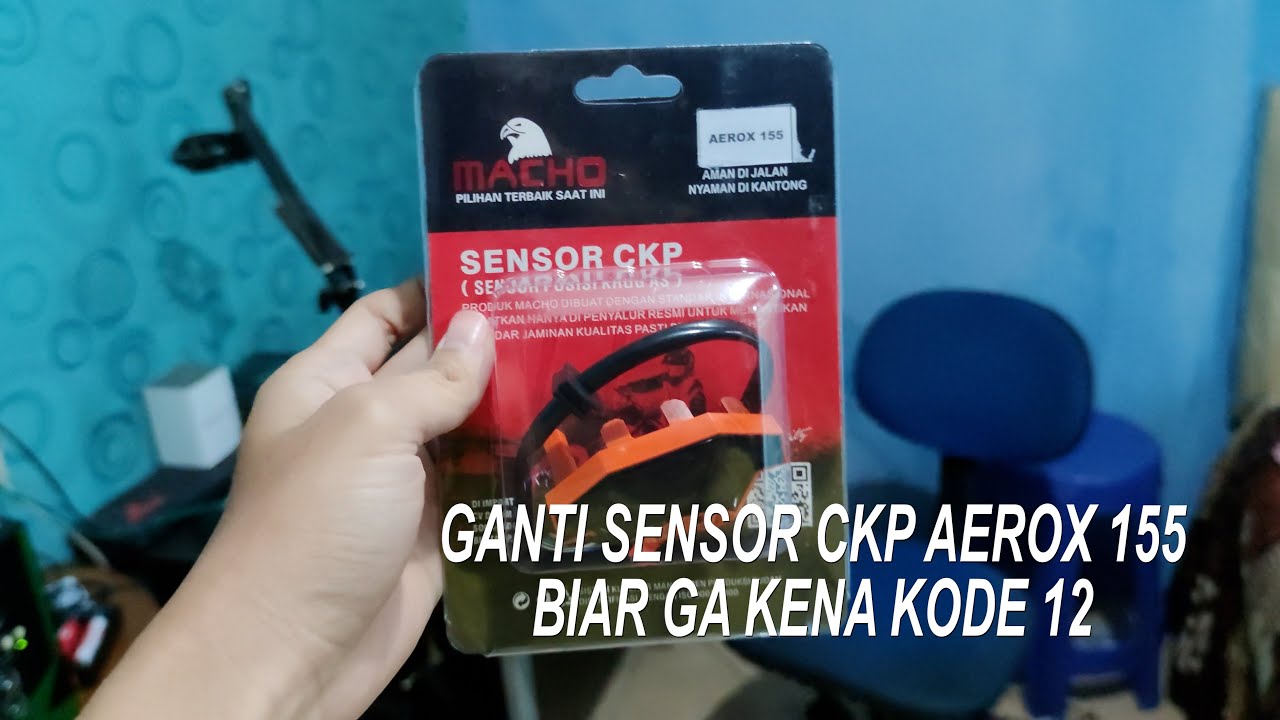 GANTI SENSOR CKP AEROX, BIAR GA KENA KODE 12 - YouTube