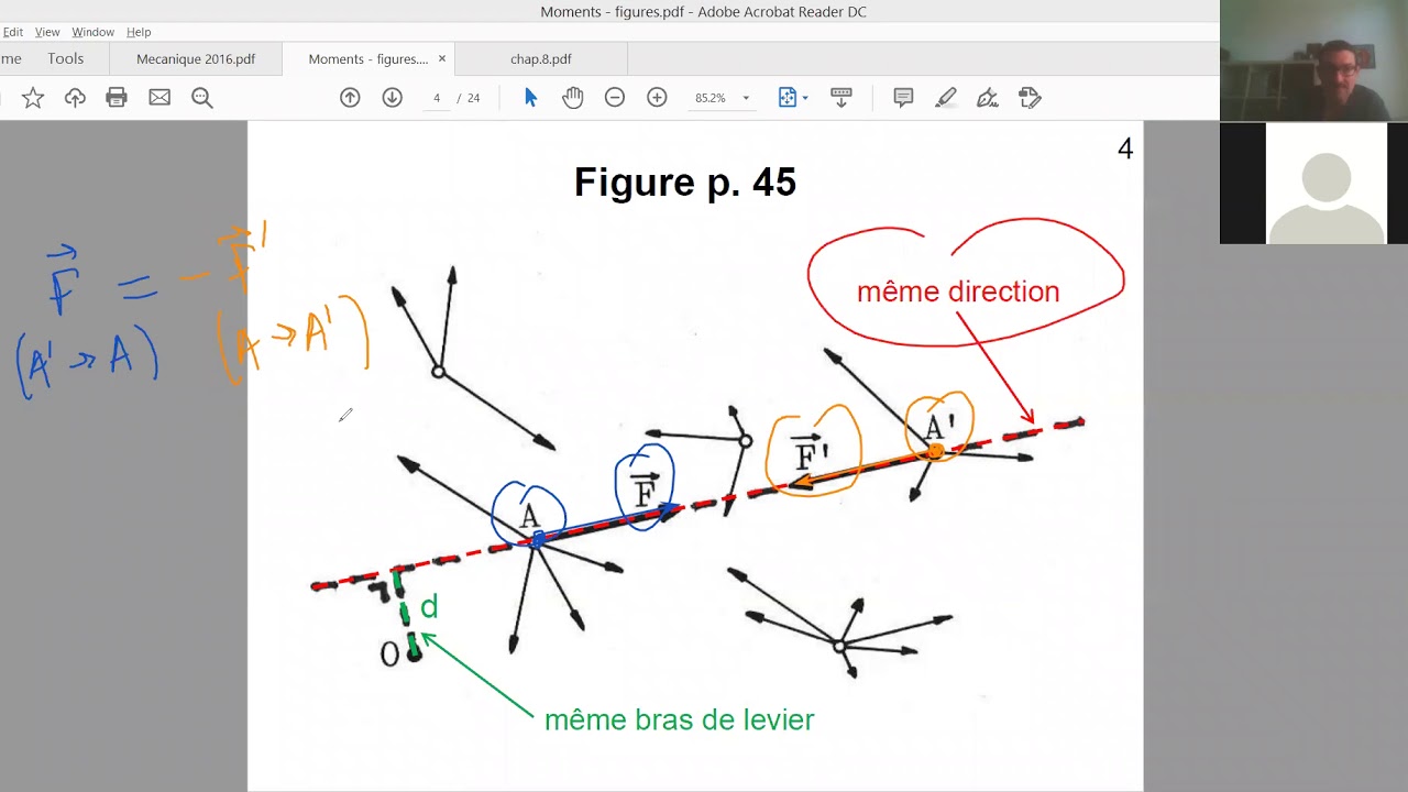 Mécanique (1OSpm) - Théorie sur les forces intérieures et extérieures ...