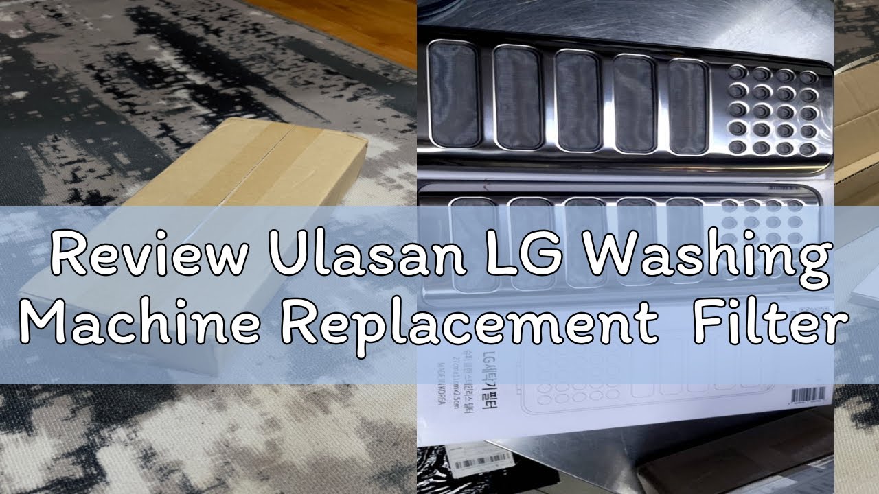 Review Ulasan LG Washing Machine Replacement Filter - YouTube