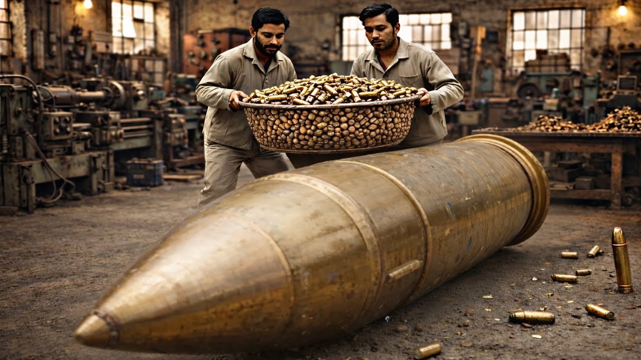 This is How Ammo Bullets Are Made in Factory - YouTube