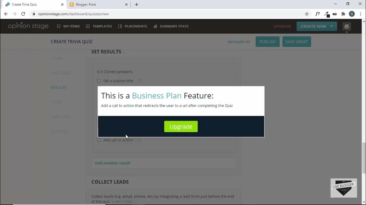 How To Create A Quiz For Your Blogger Website - YouTube