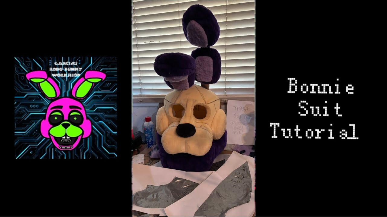 I Built a #Bonnie Suit from Scratch 👀 #FNaF #FiveNightsAtFreddys # ...