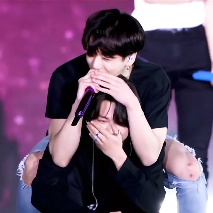 Cutest jikook moment 😍 he kissed his ear🥺😶#bts #jimin #jungkook #shorts ...