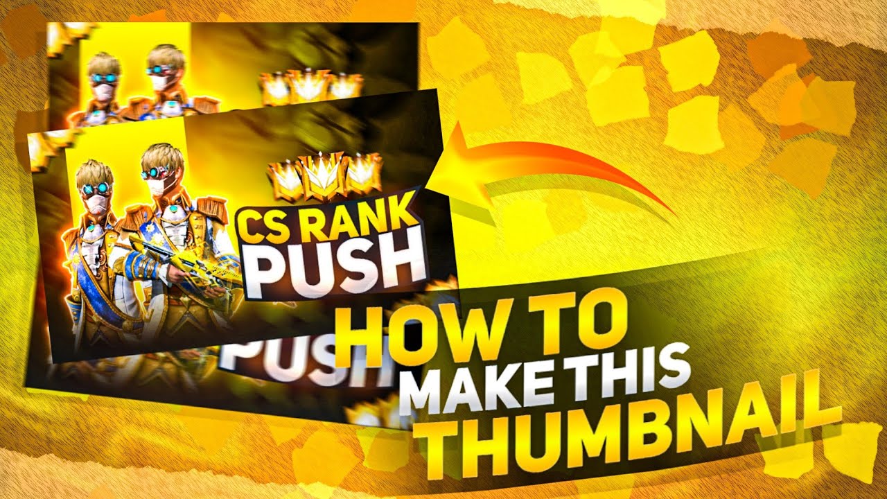 How to Make Free Fire Live Stream Thumbnail | Free Fire Live Stream ...