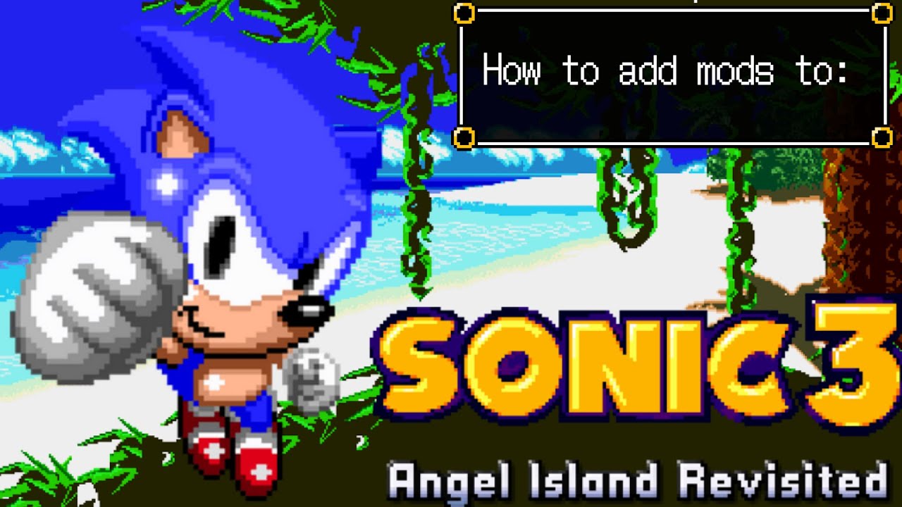 How to install and use mods in Sonic 3: A.I.R - YouTube