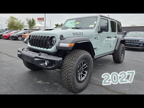FIRST LOOK: 2027 Jeep Wrangler WILLYS 392 in earl
