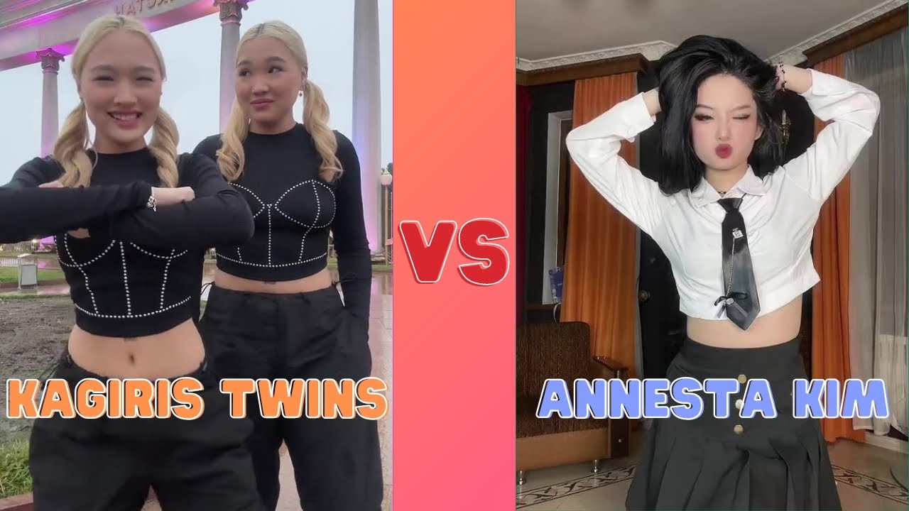 New Kagiris Twins Vs Annesta Kim - YouTube