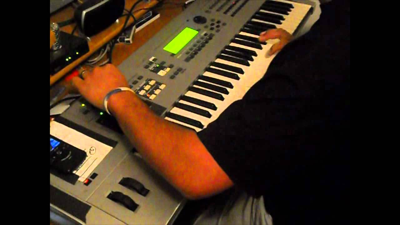Making a slow funk beat w/ freestyle!! - YouTube
