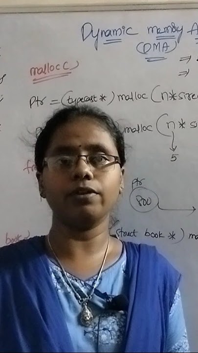 Dynamic Memory Allocation|malloc( )|DS through C in Telugu| - YouTube