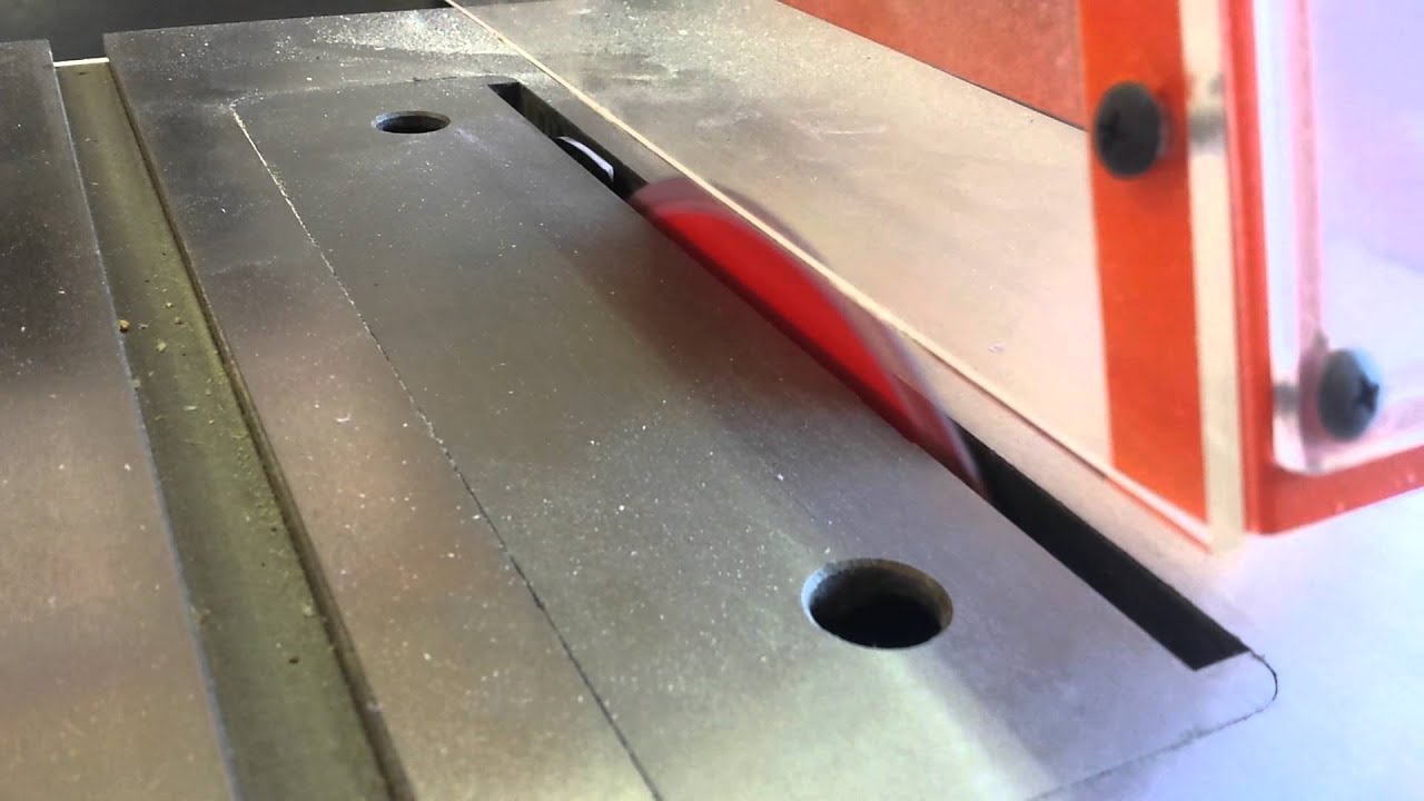 Knocking sound on table saw - YouTube