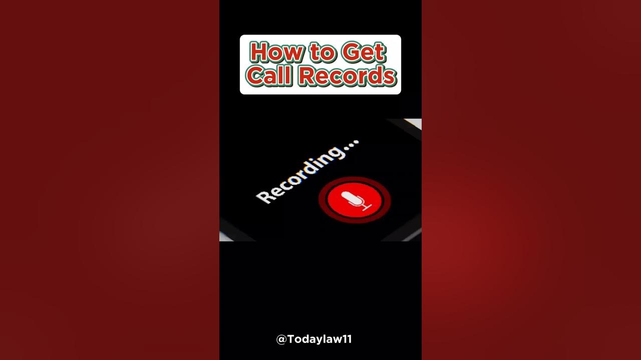 How to get call recording! - YouTube