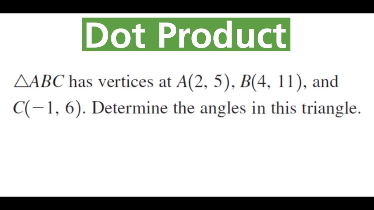 MEASURES OF ANGLES In Triangle ABC - YouTube