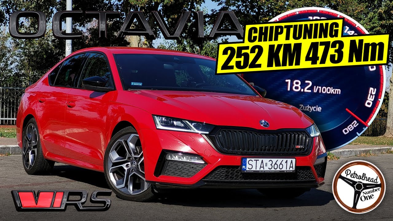 2021 Škoda Octavia RS 2.0 TDI (CHIPTUNING) | V-MAX, 100-200 km/h, Próba autostradowa. | 4K - YouTube