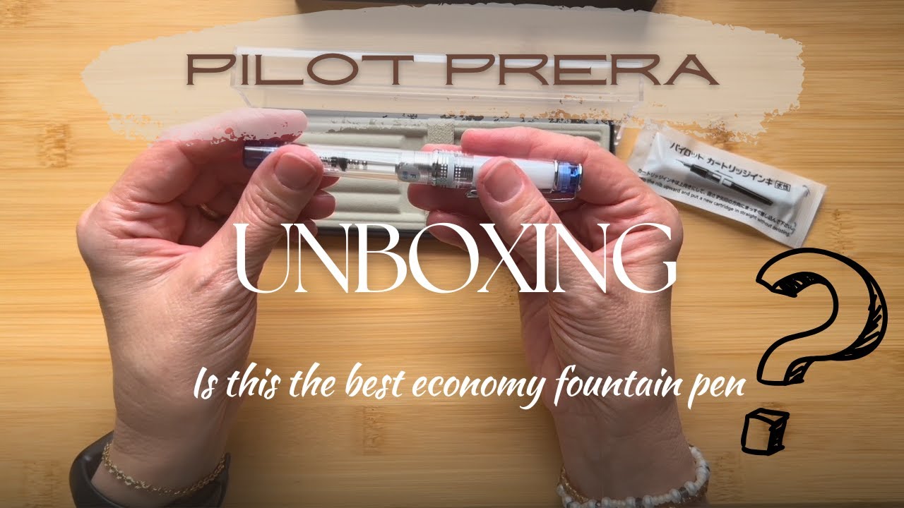 Unboxing Pilot Prera | Pilot vs Lamy | Artist Fountain Pen Test - YouTube