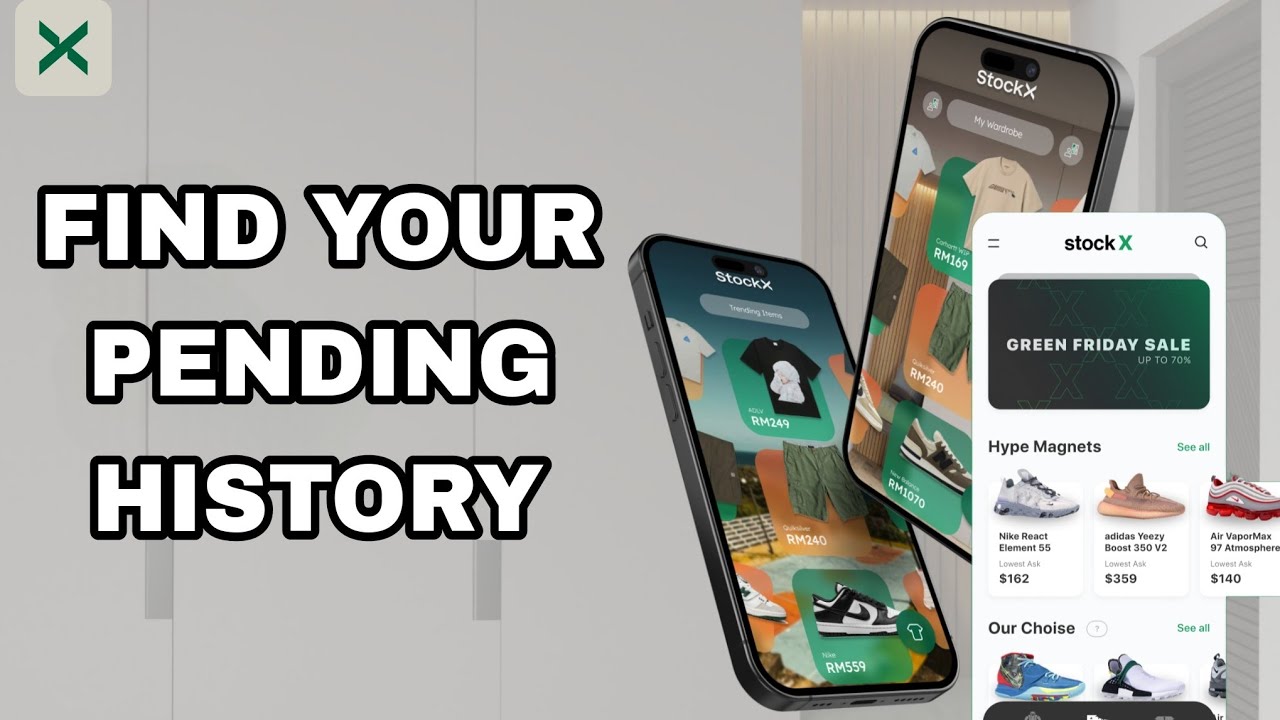 How To Find Your Pending History On StockX App - YouTube