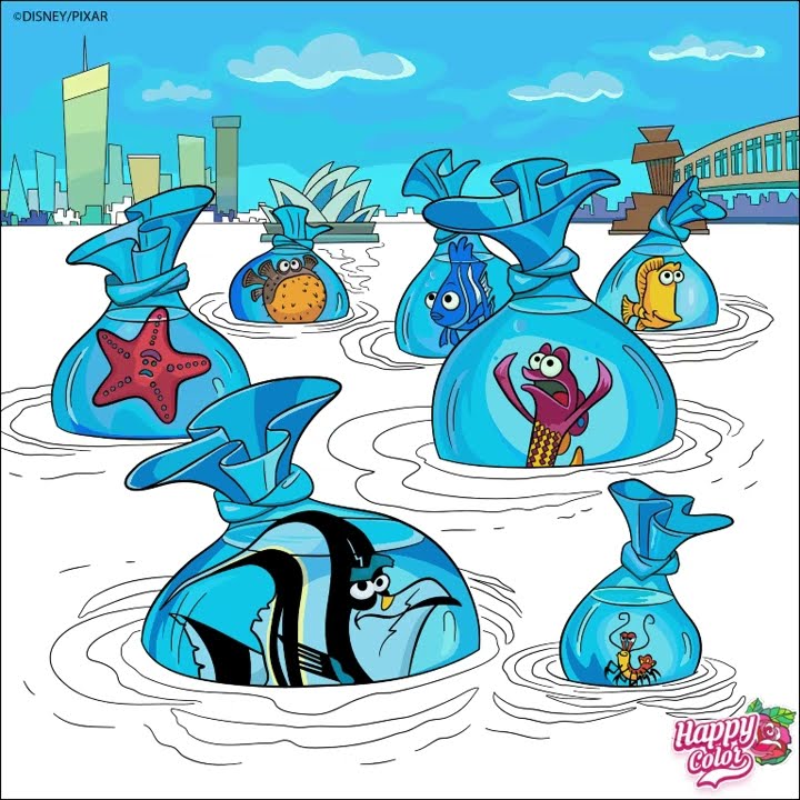 Happy Color App | Disney/Pixar Finding Nemo Part 11 | MALI - YouTube