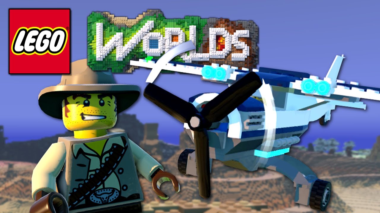 Lego Worlds: Cowboys & Planes! #2 - YouTube