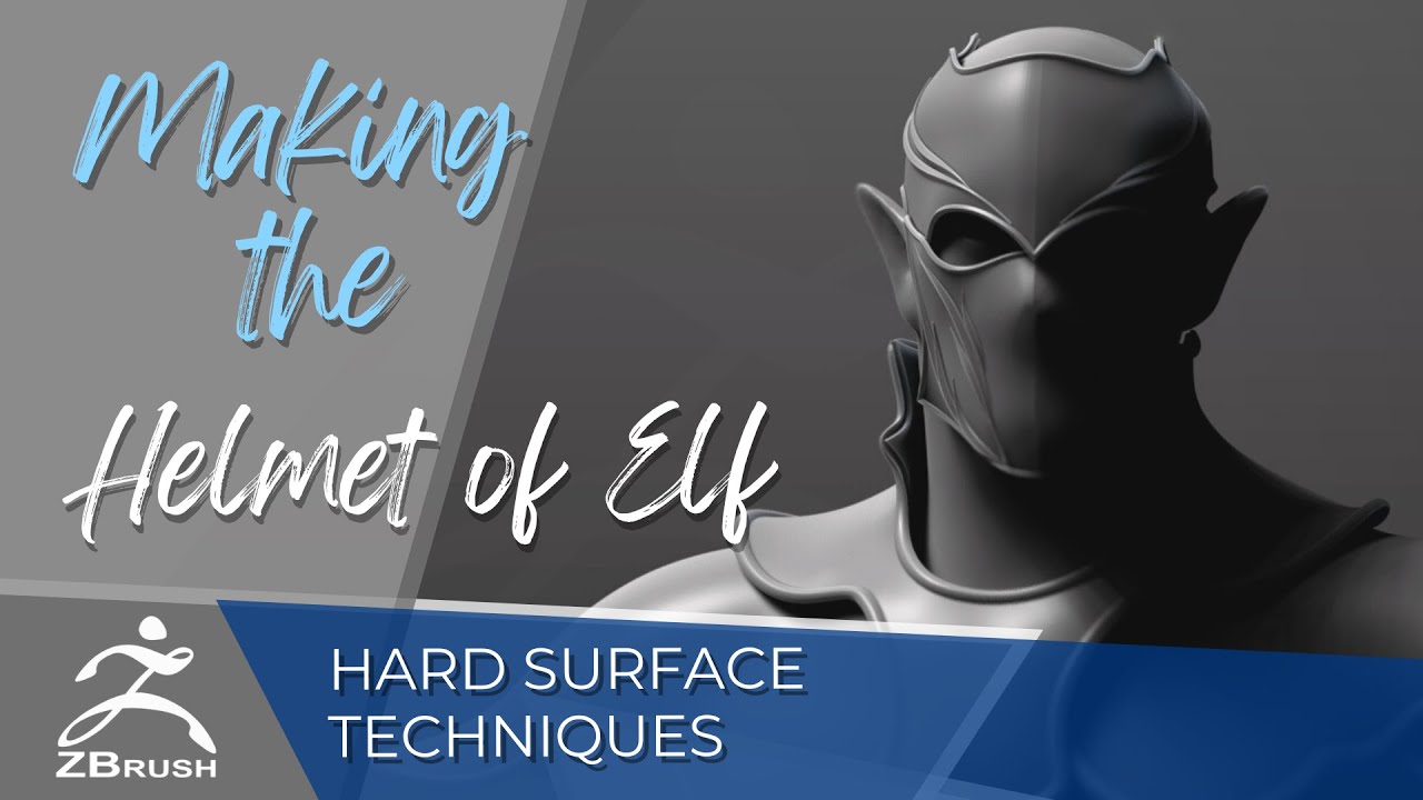 Making a Fantasy Helmet of an Elf in ZBrush using Hard Surface ...