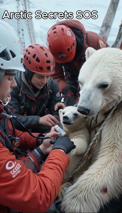"Trapped in the Ice: A Heart-Pounding Polar Bear Rescue Story!" - YouTube