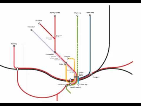 Valley Lines network map - the design process - YouTube