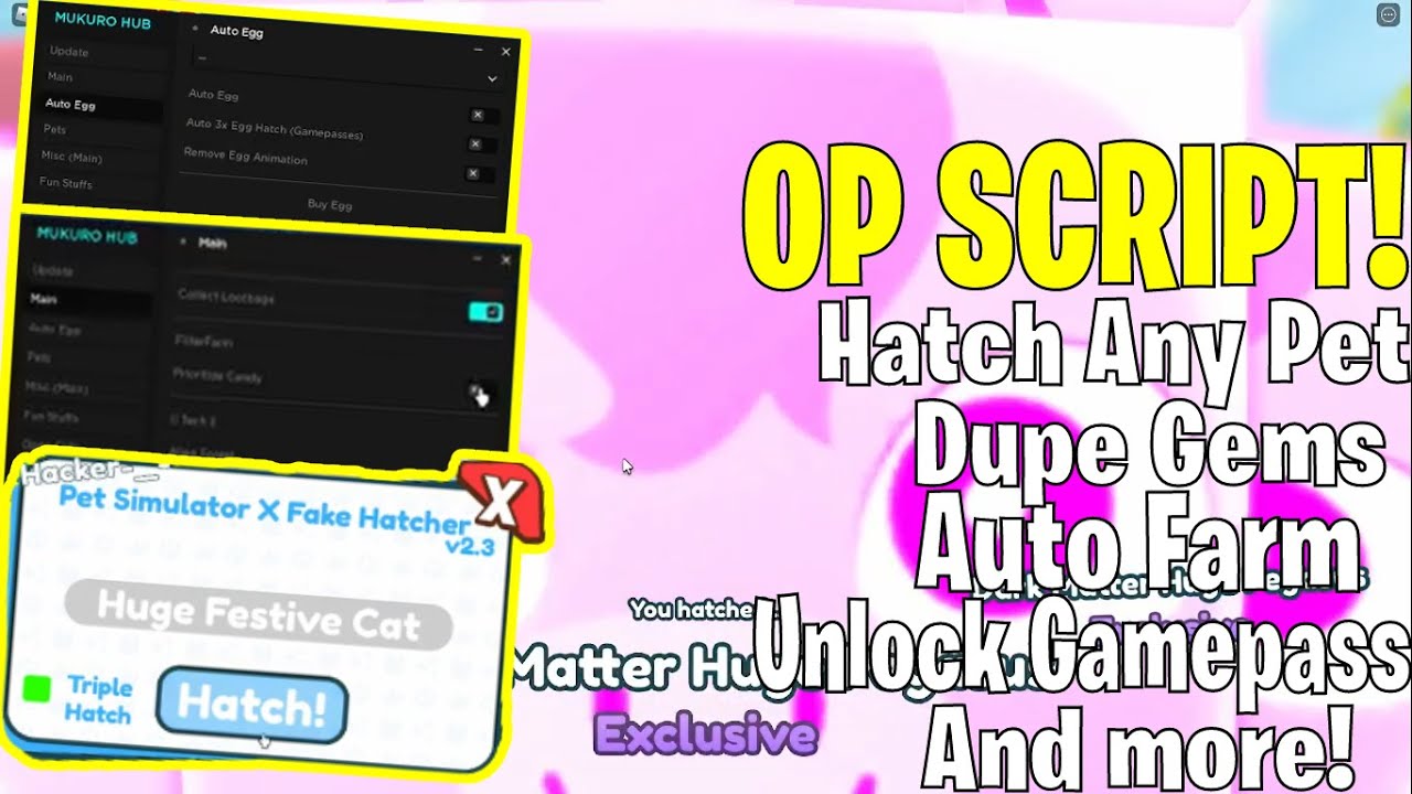 Roblox Pet Simulator X OP Script [Pastebin] 2022 UPDATE! - YouTube