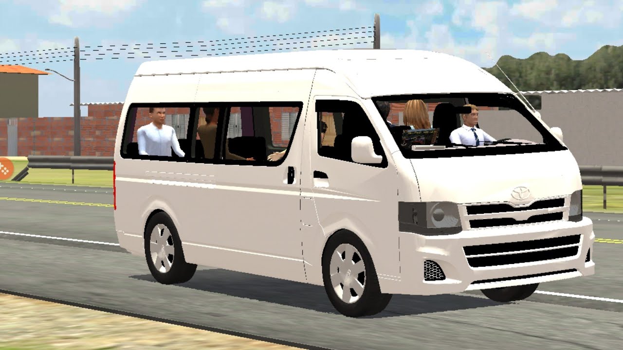 SHARE MOD TOYOTA HIACE 2012 | PROTON BUS SIMULATOR. - YouTube
