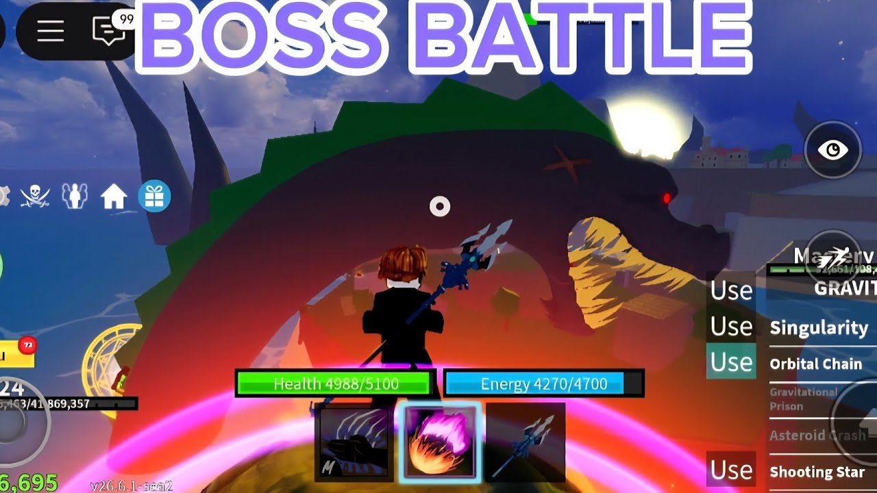 BLOX FRUITS GRAVITY VS TIDE KEEPER +SEA BEAST - YouTube