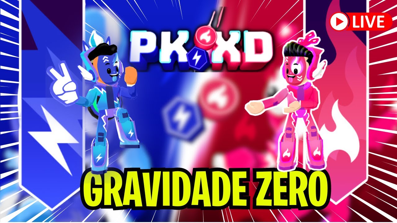 GRAVIDADE ZERO - DISPUTA COM INSCRITOS NO PK XD - YouTube