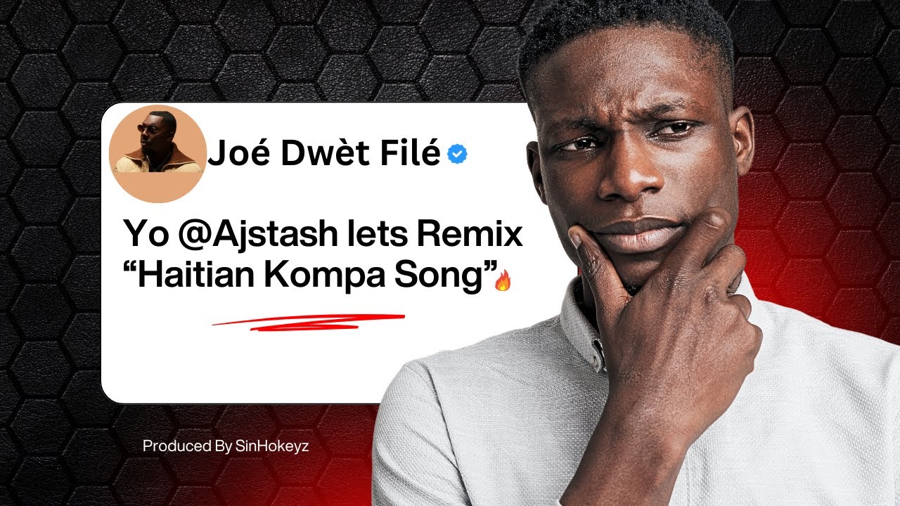 Joe Dwet File Favorite Haitian Kompa Song Lyric Video - YouTube