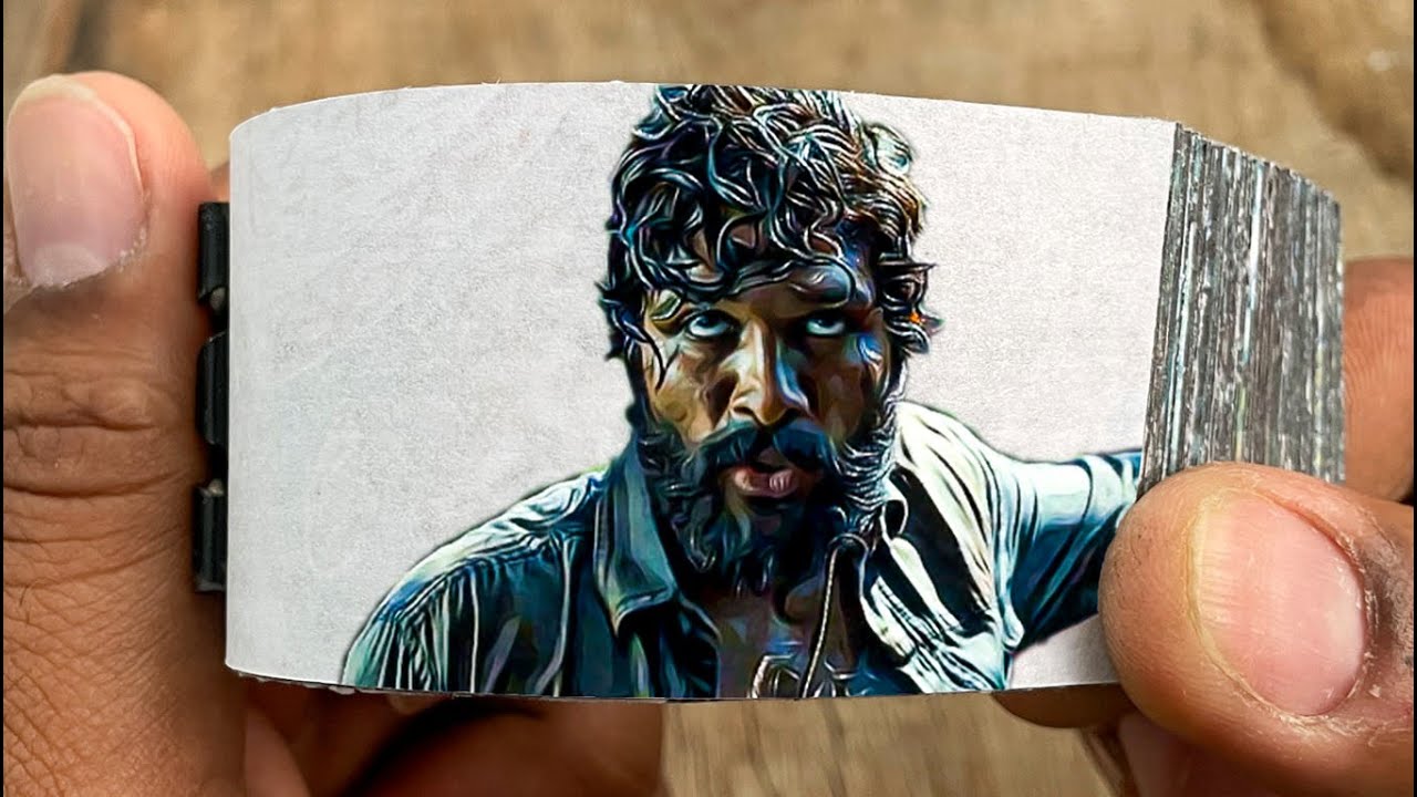 Pushpa The rise Movie Flipbook | Pushpa Saves Jagga Reddy | Allu Arjun ...