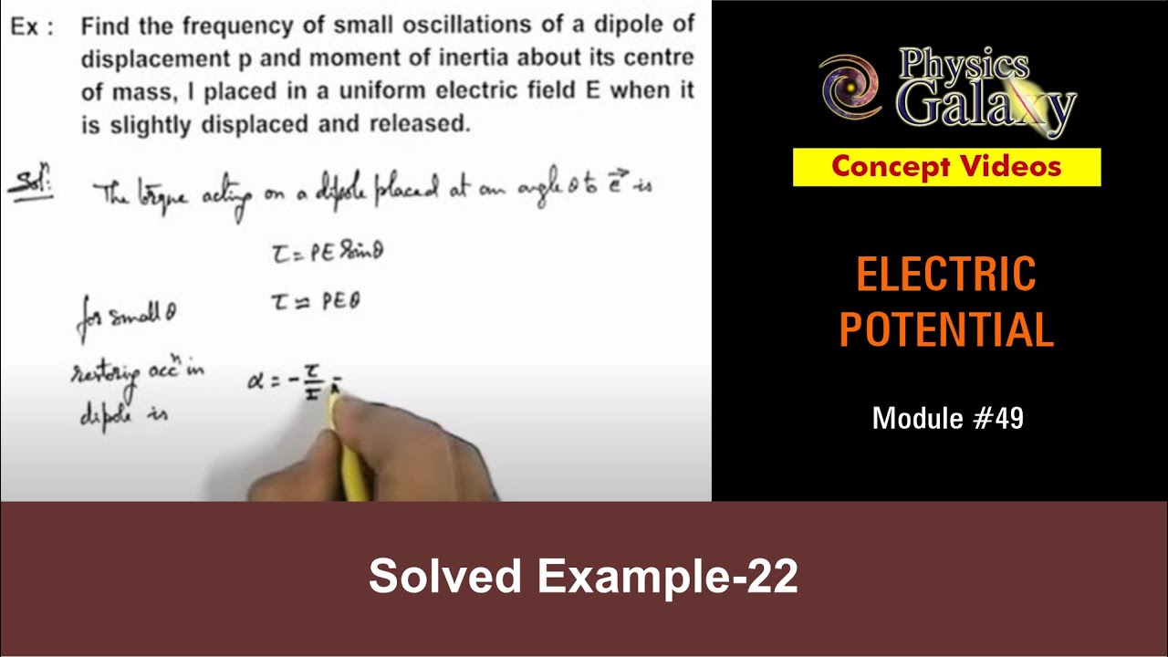 Class 12 Physics | #49 Electric Potential | Solved Example-22 on ...