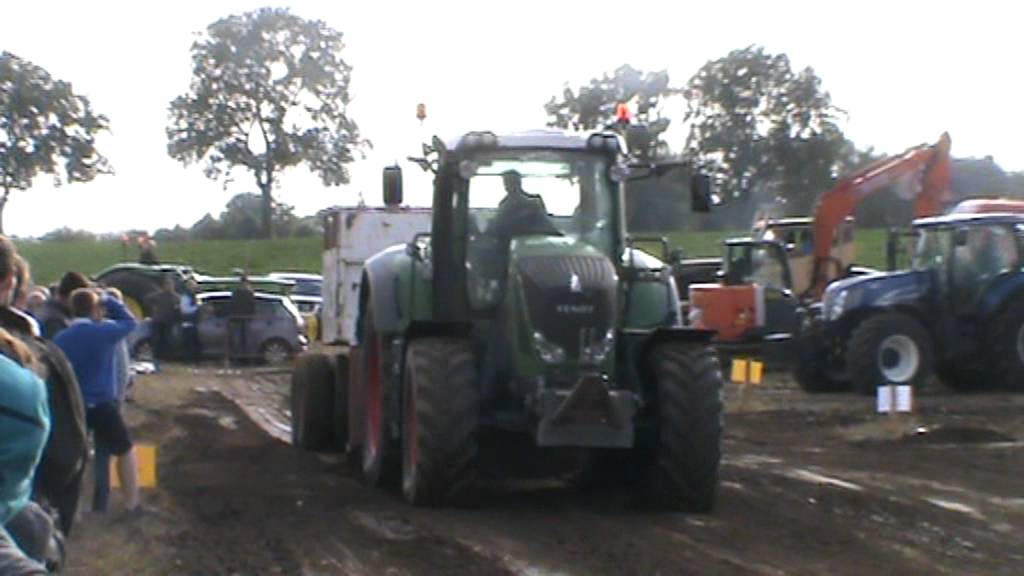 Fendt 819 10ton trekkertrek Nivelles 2011 - YouTube