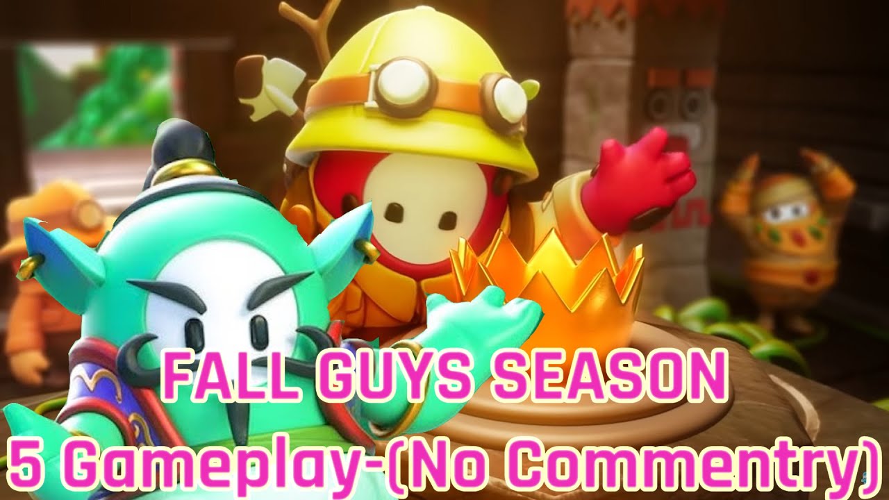 Fall Guys Season 5 Gameplay (No Commentary) - YouTube