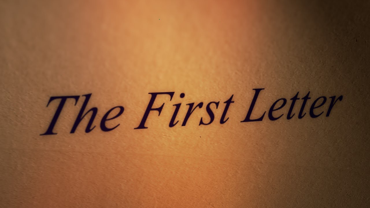 The First Letter - Friendship Evangelism - Wk. 2 - 10/22/23 - YouTube