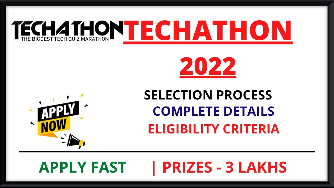 TECHATHON 2022 - YouTube