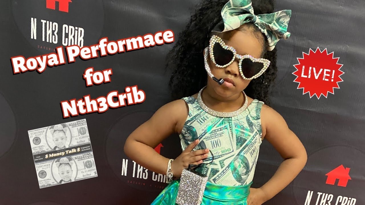 Royal Z Nth3Crib Red Carpet Performance #moneytalk #kidsmusic #bowqueen ...