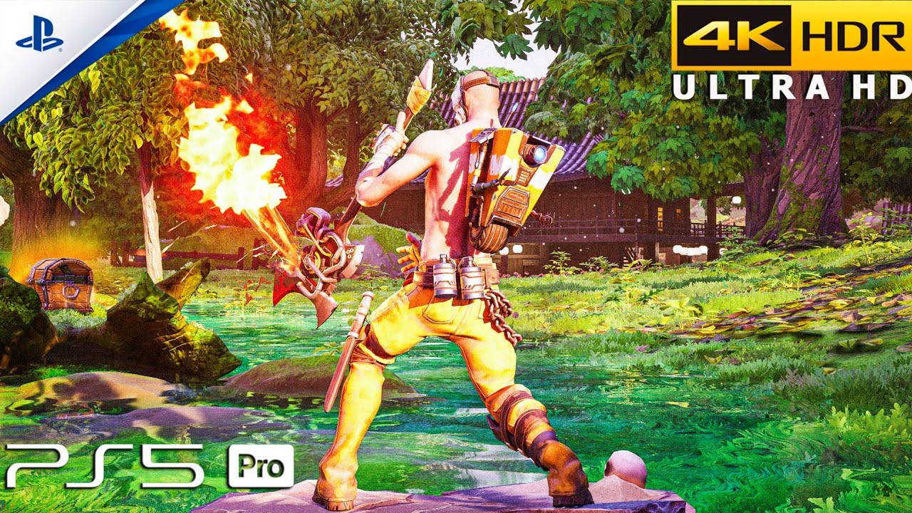 Fortnite (PS5 Pro) 4K 120FPS HDR Gameplay | Psycho Bandit (Borderlands ...