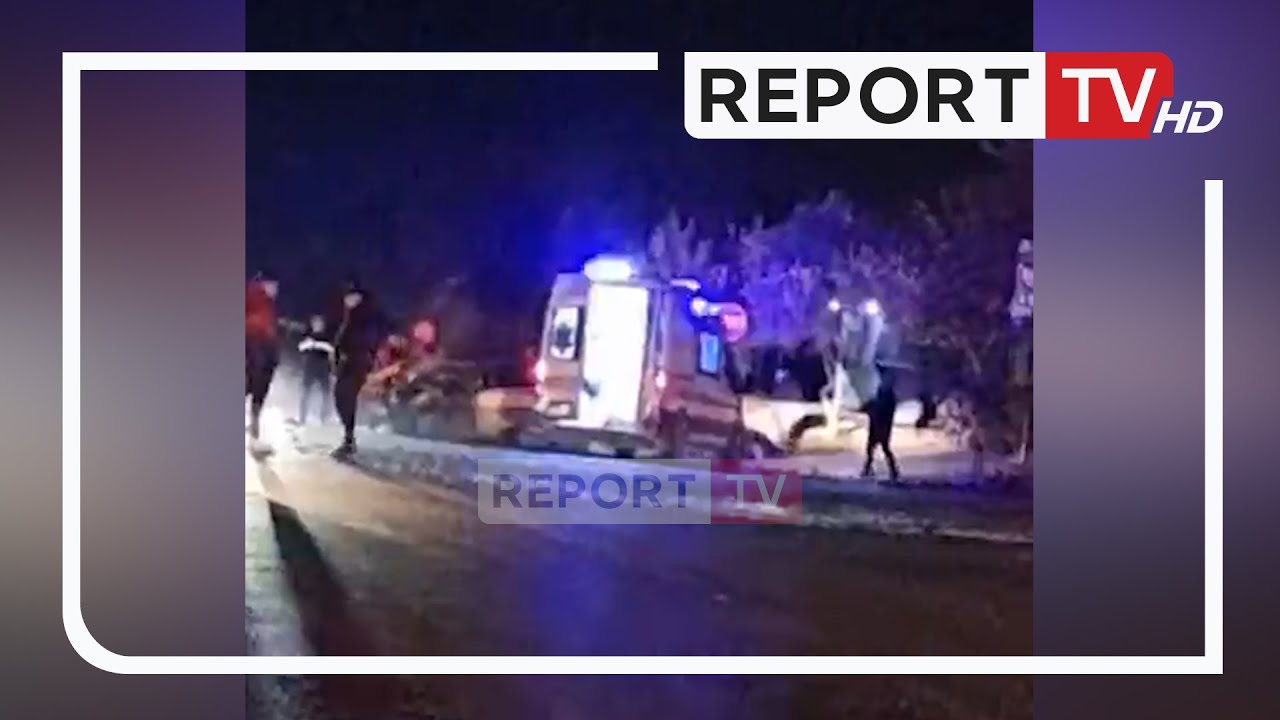 Report TV -Aksident i rëndë në aksin Fier-Patos, disa te plagosur - YouTube