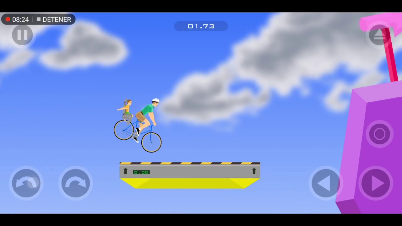 Happy Wheels Mobile LEVEL 10 IRRESPONSIBLE DAD #6 - YouTube