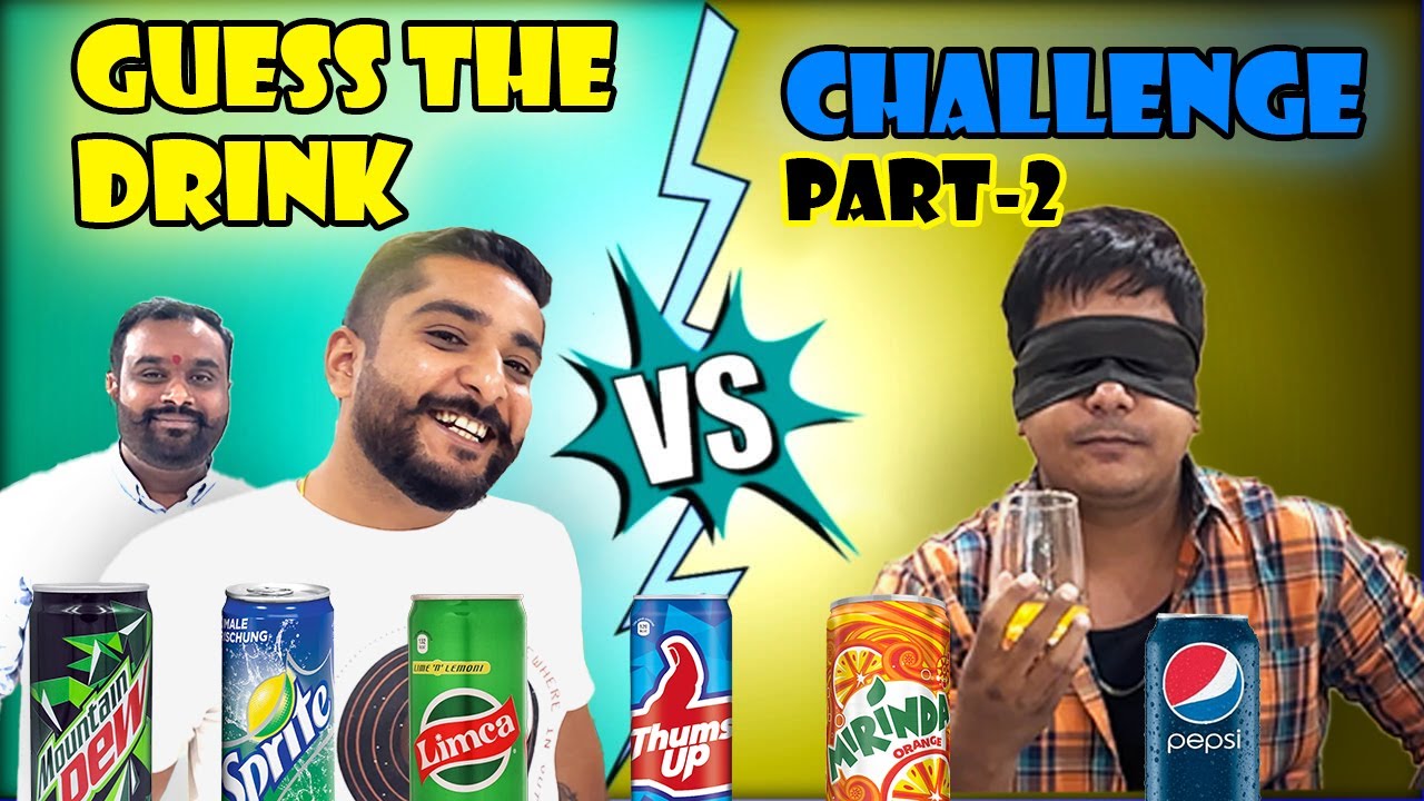 Guess The Drink Challenge: Mystery Drink Prank On Me | Role Reversal ...