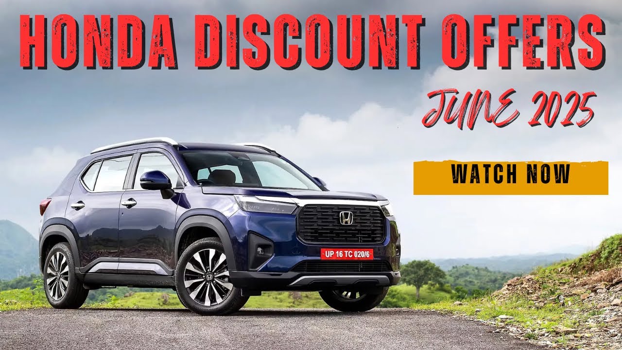 HONDA DISCOUNT OFFERS JUNE 2025 // ONROAD PRICE // OFFERS - YouTube