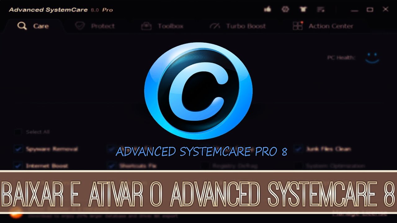 Como Baixar e Ativador o Advanced SystemCare PRO 8 - Atualizado - 2015 ...